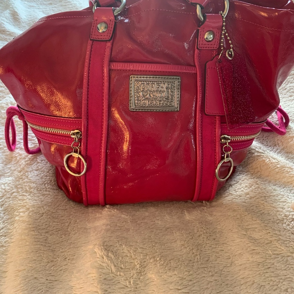 Coach Poppy Collection Purse! Hot Pink! - Gem
